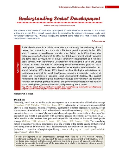 Social development | PPTX | Parenting Babies and Toddlers | Parenting