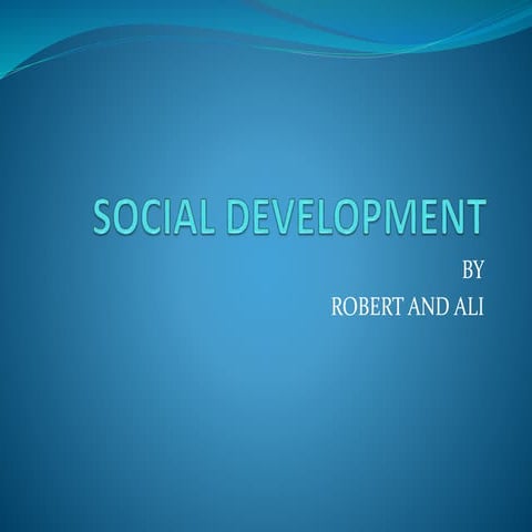 Social development | PPTX