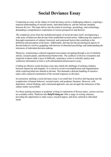 Deviant Behavior Essay.pdf