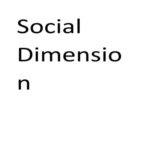 Social dimension | DOCX