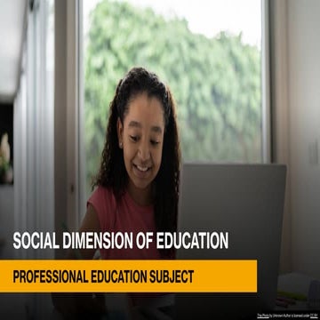 Social Dimension of Education.pdf
