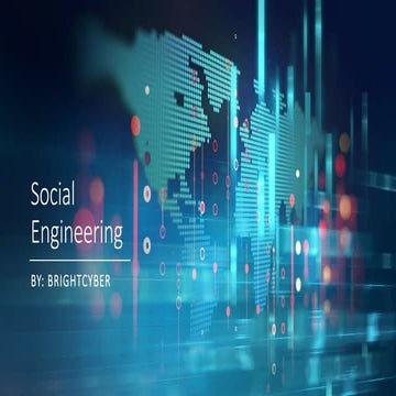 Social Engineering- What is It and How to Prepare for it. | PPT