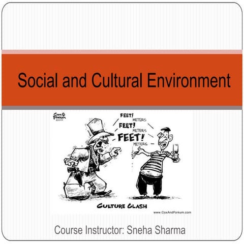 Social environment ii | PPT