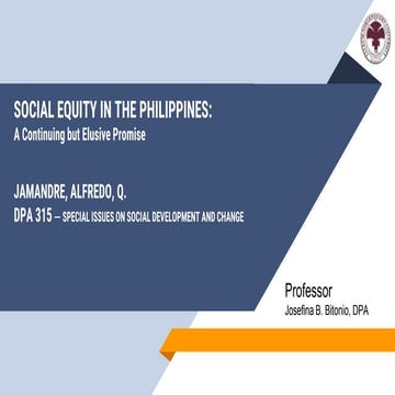 SOCIAL EQUITY IN THE PHILIPPINES.pptx