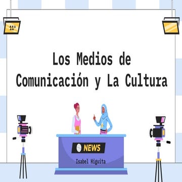 los medios de comunicación | PPTX