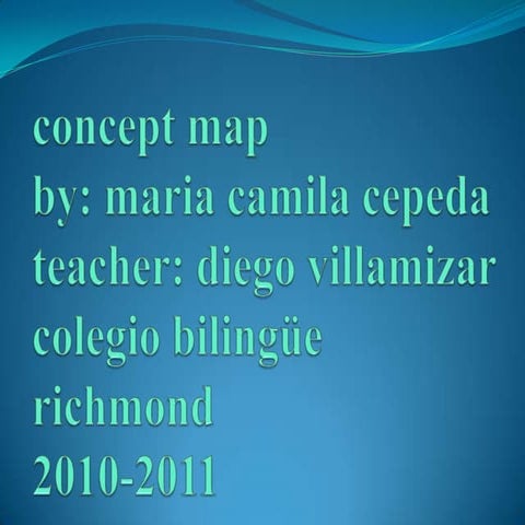 Sociales Concept Map | PPTX