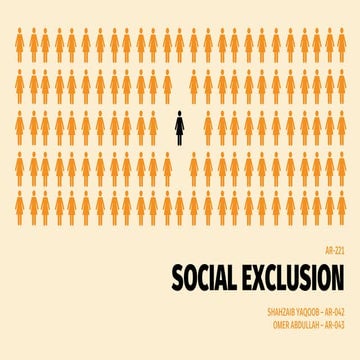 Social Exclusion | PPT