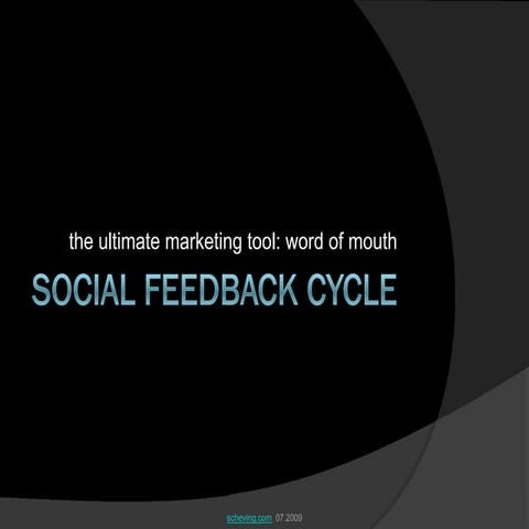 Social Feedback Cycle | PDF