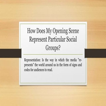 Representation of age in the media | PPTX