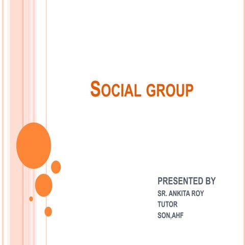 Social group 2 | PPTX