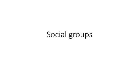 social structure | PPT