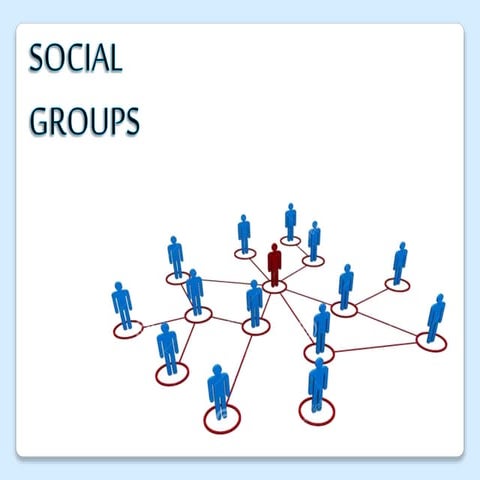 Social Groups | PPTX