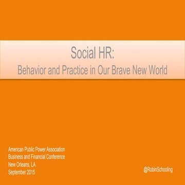 Social HR..Behavior and Practice | PDF | Human Resources | Business