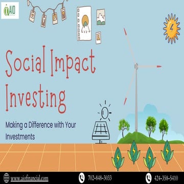 Social Impact Investing: Making a Difference with Your Investments ...