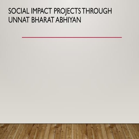 Social_Impact_Projects_Unnat_Bharat_LPU. | PPTX