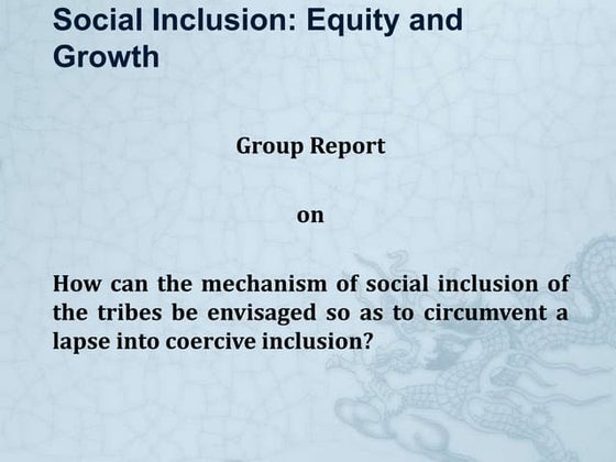 TRIBAL POPULATION AND THEIR RIGHTS IN INDIA.pptx