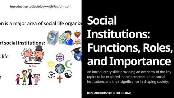 Information about Social-Institutions .ppt