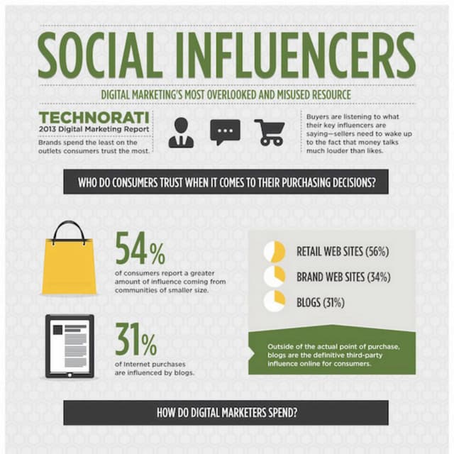 Collaborative IQ with Denise Holt - INFOGRAPHIC Social Influencers | PDF