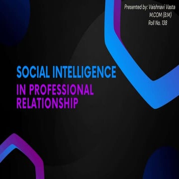Social Intelligence in Professional Relationships.pptx