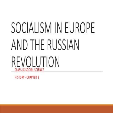 Socialism in europe and the russian revolution.pptx