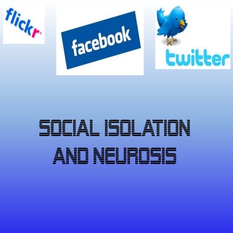 Social isolation | PPTX