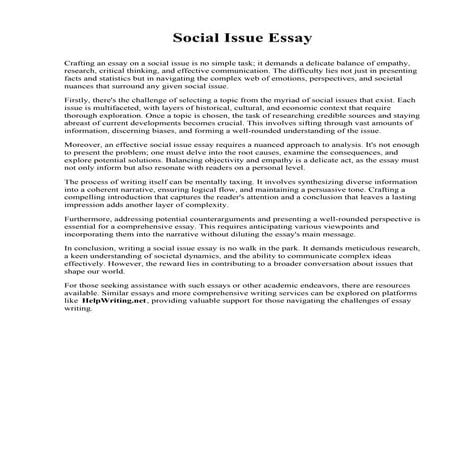 Social Issue Essay.pdf