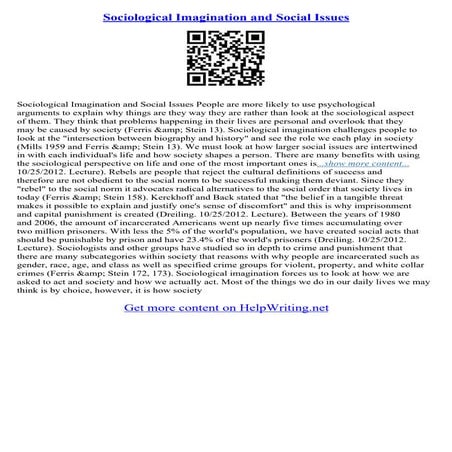 Social Issue Essay Topics | PDF