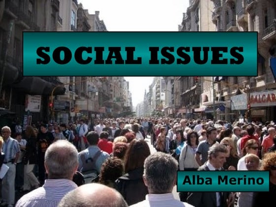 Social issues | PPT