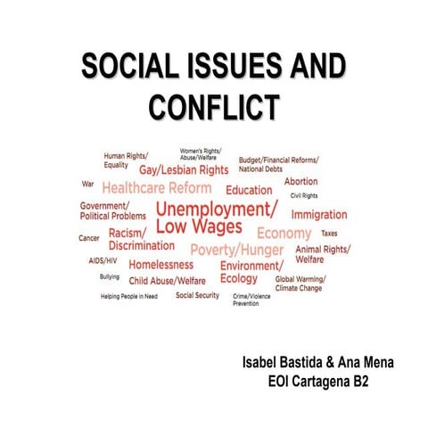 Social issues and conflict 2016 | PPT