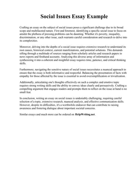 Disability Essay. Manhattanville College | PDF