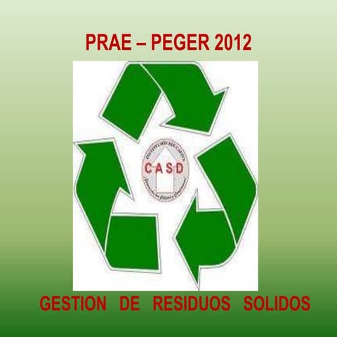 Socializacionprae – peger 2012 | PPTX