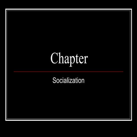 Socialization.ppt