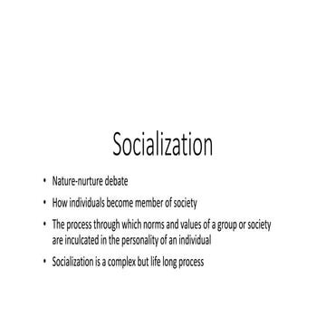 Socialization in sociology(how people learn norms and values).pptx