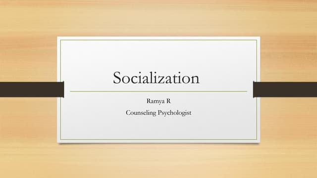 Social planning - PowerPoint Presentation | PPTX