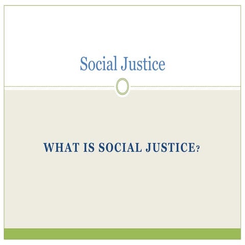 Social justice | PPT