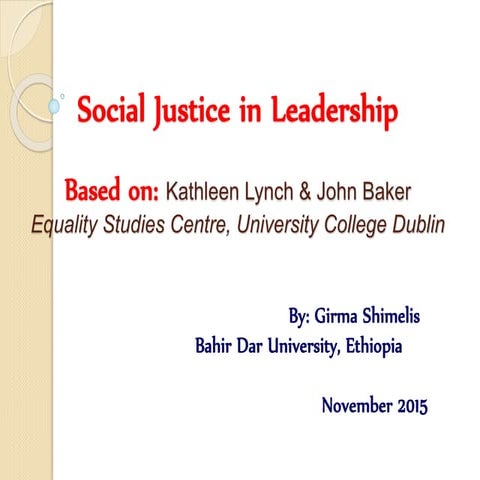 Social justice | PPTX