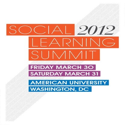 Social Learning Summit 2012 Program | PDF