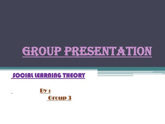 Albert bandura and social learning theory | PPT