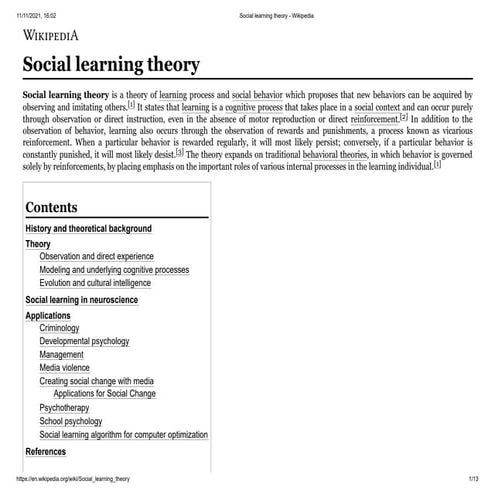 Social learning theory - Wikipedia.pdf