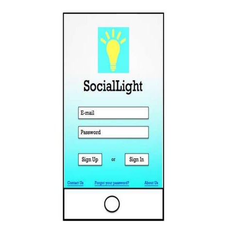 SocialLight Wire Frames -- Just a Rough Draft | PPTX | Sports