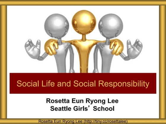 Rosetta Eun Ryong Lee presentations