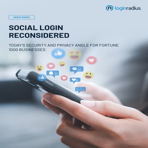 LoginRadius Explores the Future of Social Login | PDF