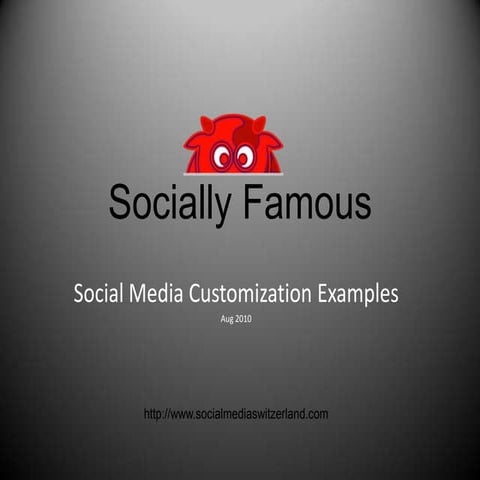 Socially Famous Social Media | PPTX