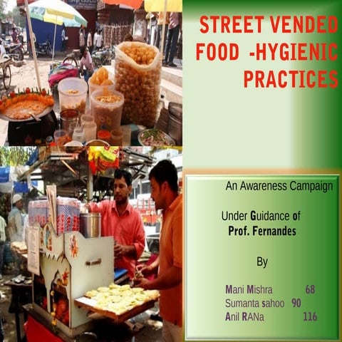 Social Cause - Street Food Hygiene... | PPT