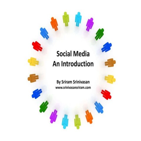 Social Media - An Introduction | PPTX