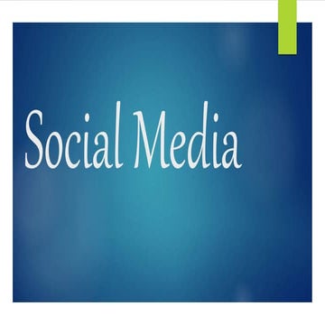 Socialmedia_harmon | PPTX