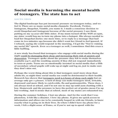 Social media text | DOCX