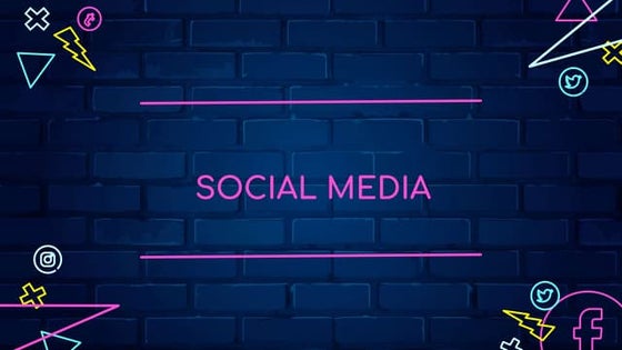 English presentation 1 (social media) | PPTX