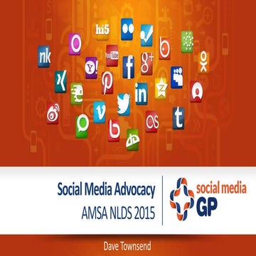 Social Media Advocacy - Using SoMe for Social, Health and Political ...