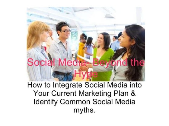 Social media in the work place | PPT